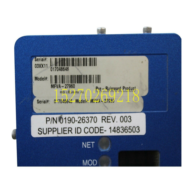 AMAT 0190-26370备件模块卡件_瑞昌明盛自动化设备有限公司